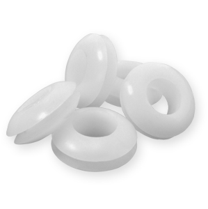 Model No: G-38W100 RUBBER GROMMET - WHITE